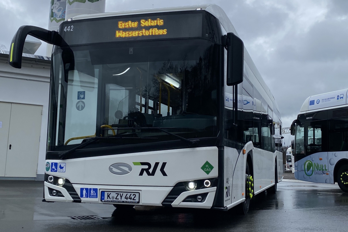 Coming to Cologne 100 fuel cell hybrid buses by Solaris and Wrightbus
