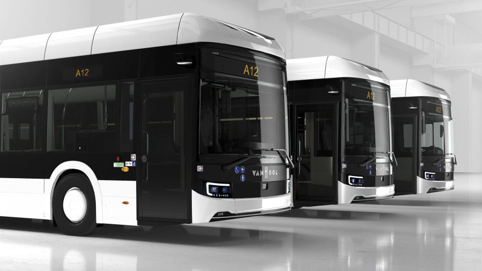 Van Hool new A range launched. Zero emissions powertrains only!