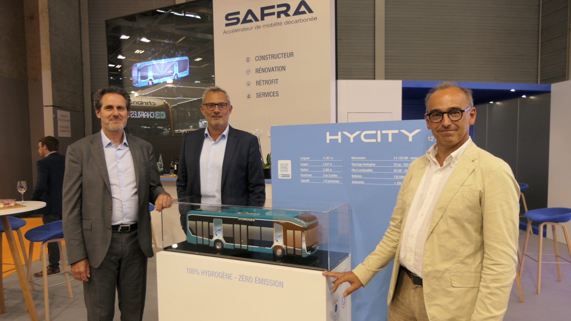 Safra unveils its new hydrogen bus: ladies and gentlemen, here is the ...