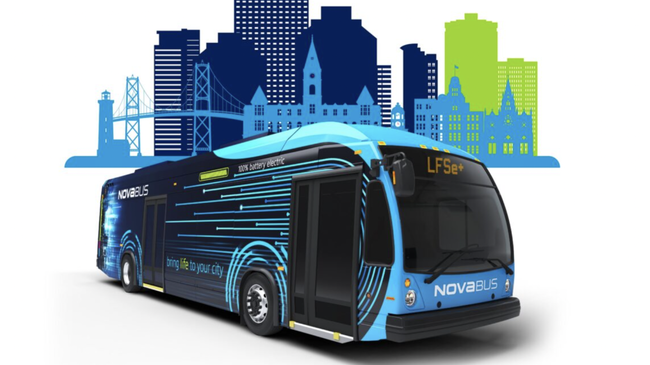Nova Bus awarded a 60-units electric bus order in Canada (by Halifax ...