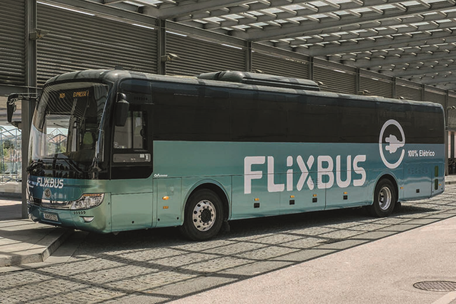 The first electric FlixBus arrives in Portugal - Sustainable Bus