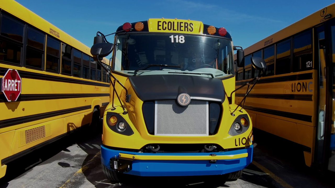 Transdev Canada commissioned 30 electric school buses to Lion Electric ...