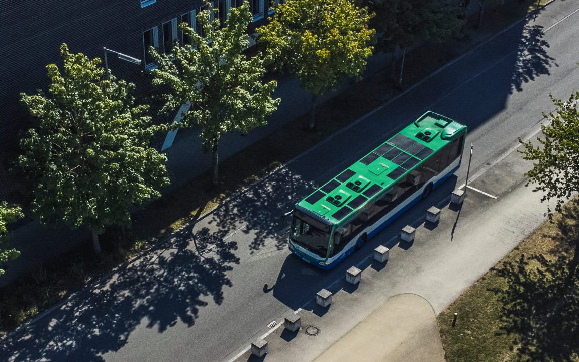 The retrofit Solar Bus Kit by Sono Motors aims to reduce bus fleet ...