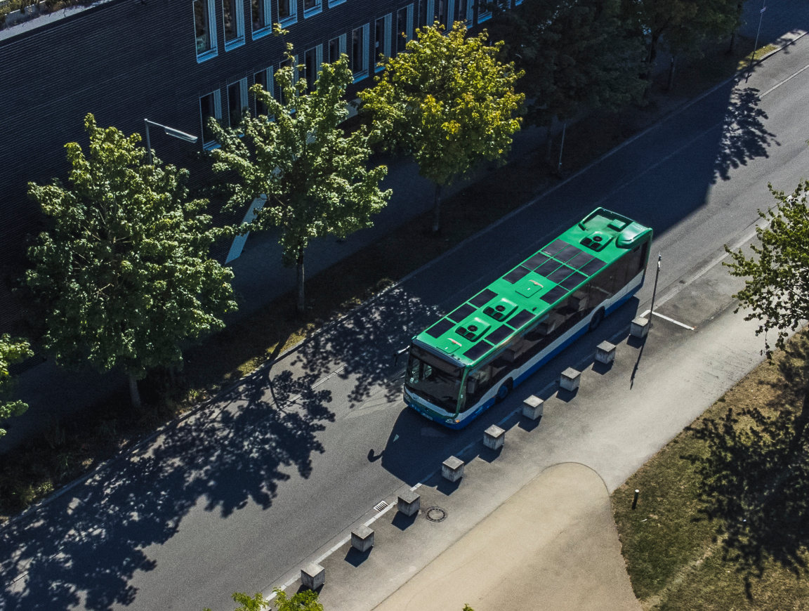 The retrofit Solar Bus Kit by Sono Motors aims to reduce bus fleet ...
