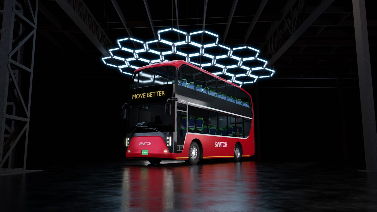 Switch Mobility unveils India’s first electric double-decker bus Switch ...