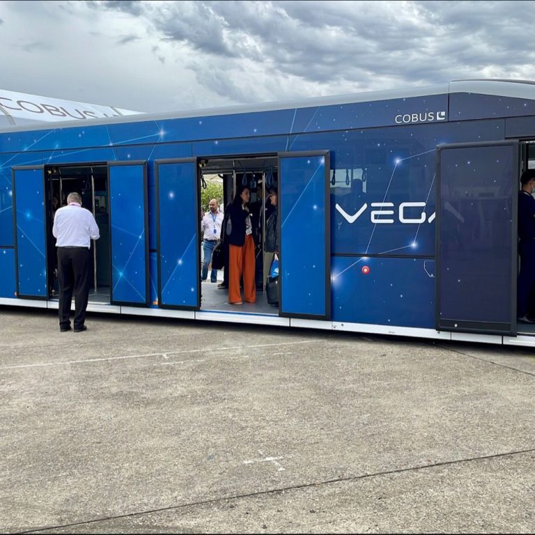 COBUS VEGA electric airport bus launched at GSE Expo Europe