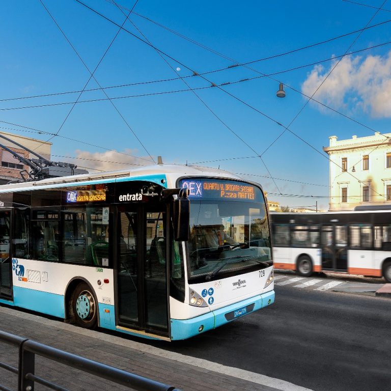 QEX, the new trolleybus line in Cagliari - Sustainable Bus