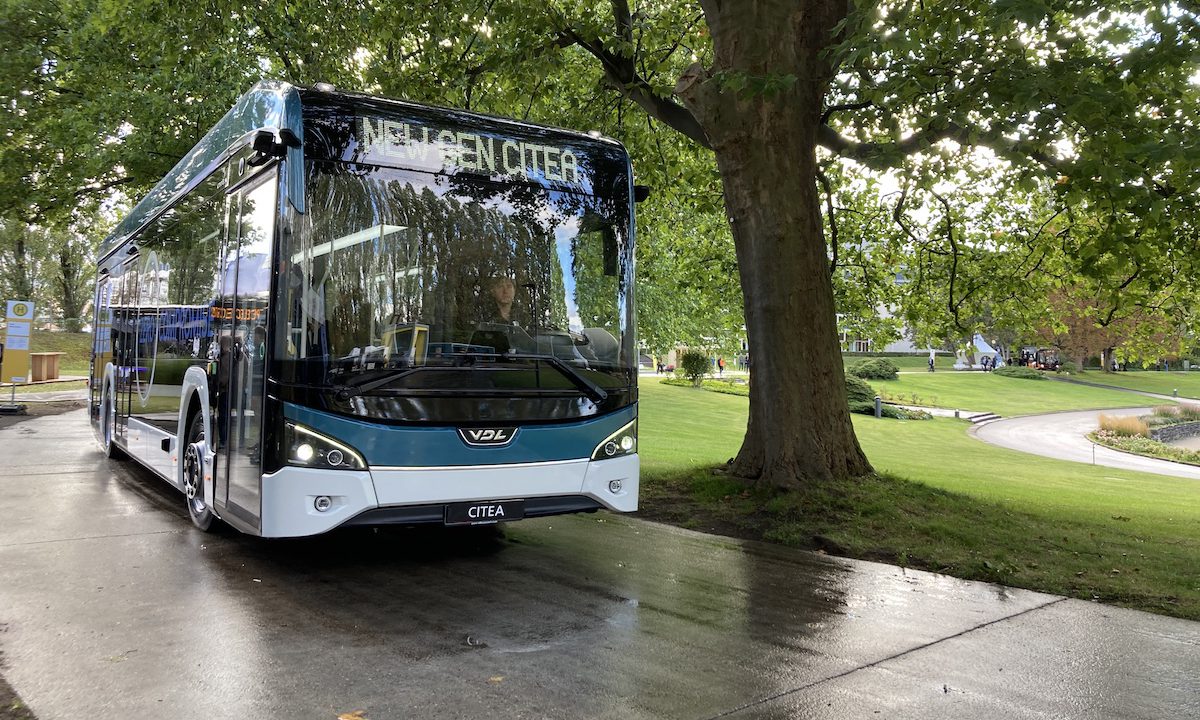 VDL Citea new generation launched. Floor-mounted batteries, up to 110 passengers on board ...