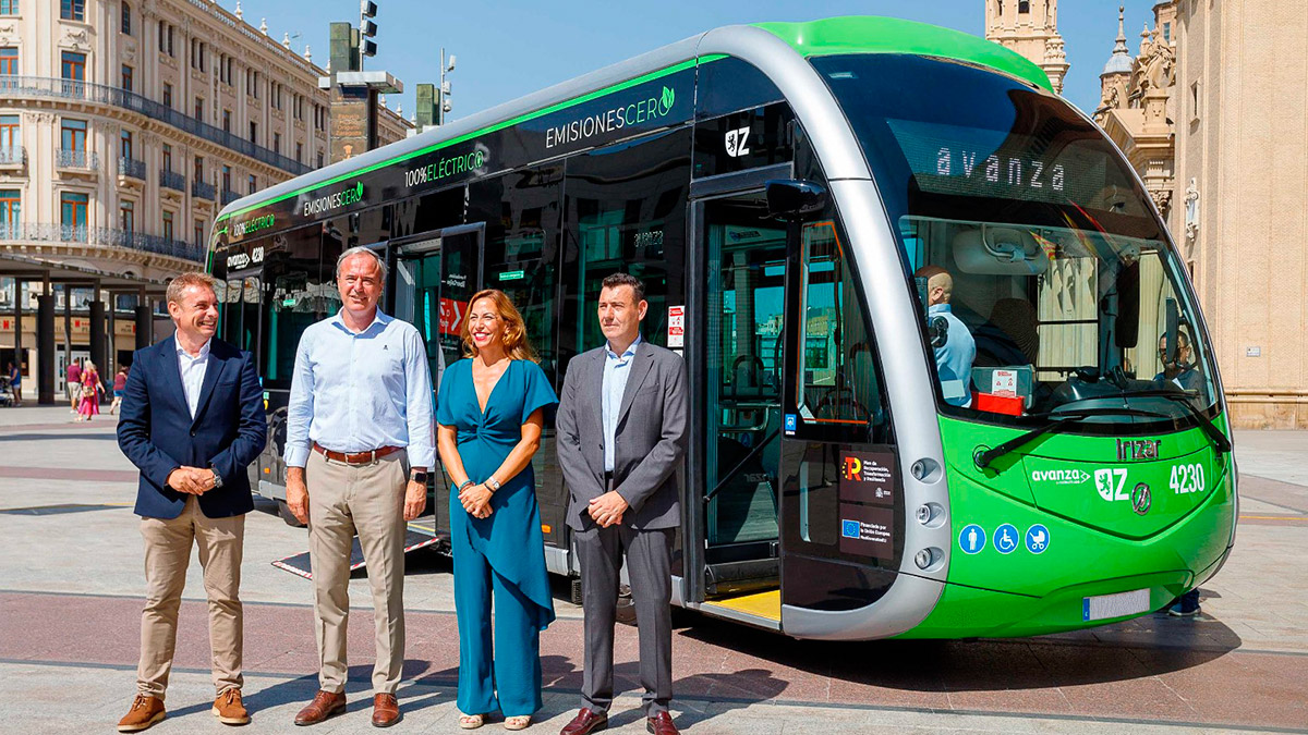 Zaragoza: 68 e-buses by Irizar for Avanza public transport fleet ...
