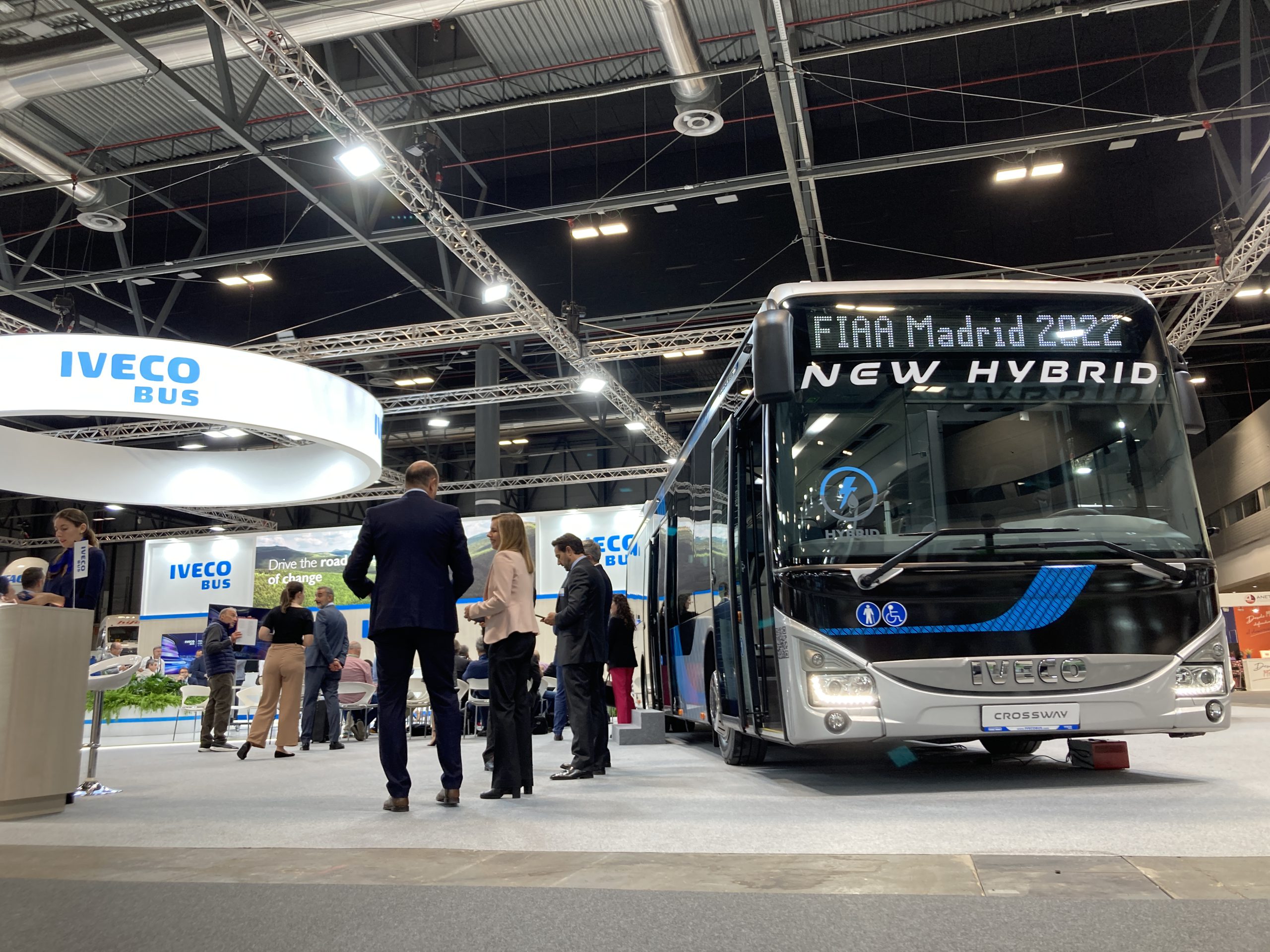 Iveco Bus launches Crossway Low Entry Hybrid at FIAA in Madrid