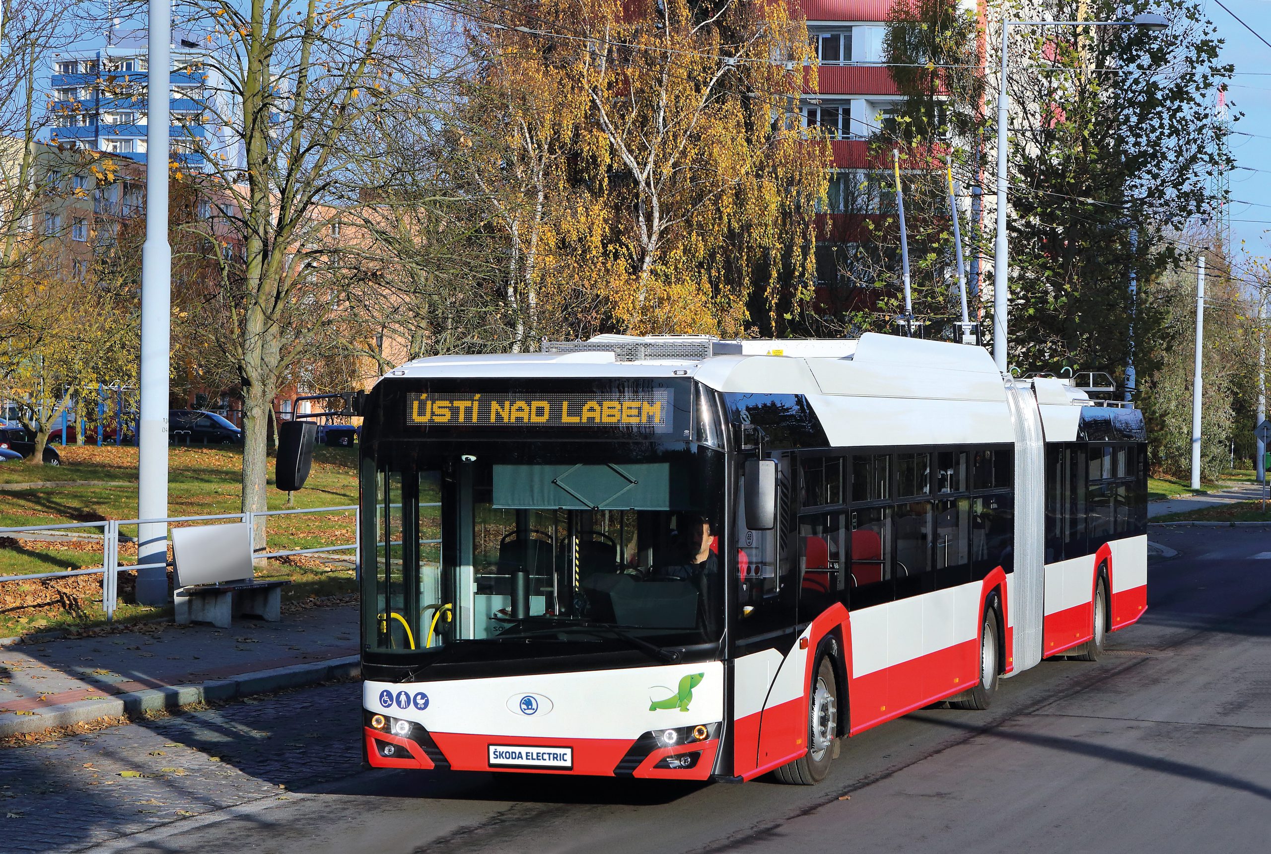 33 new Skoda trolleybuses for the city of Ústí nad Labem