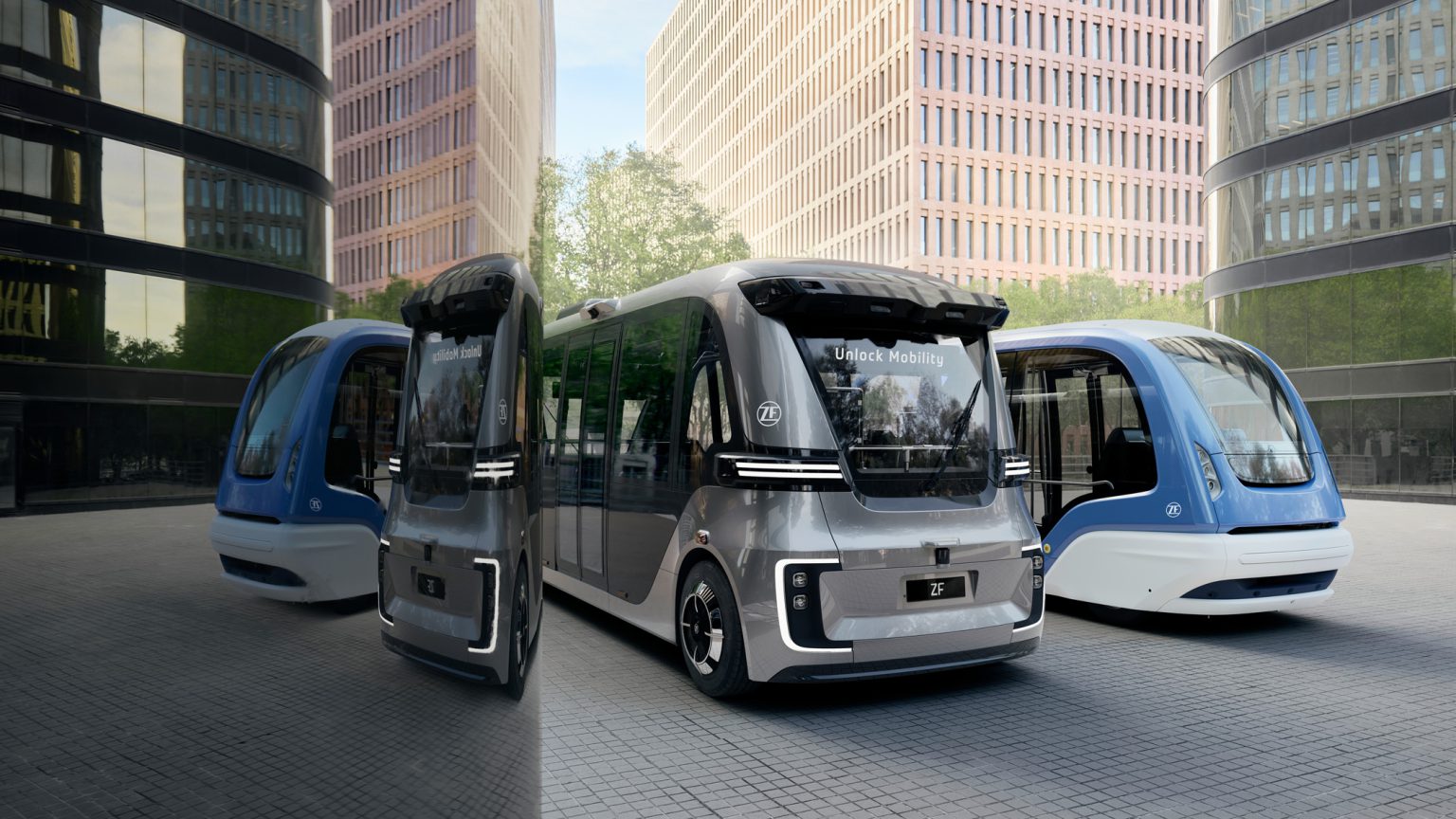 ZF launched new generation driverless shuttle in cooperation with Beep ...