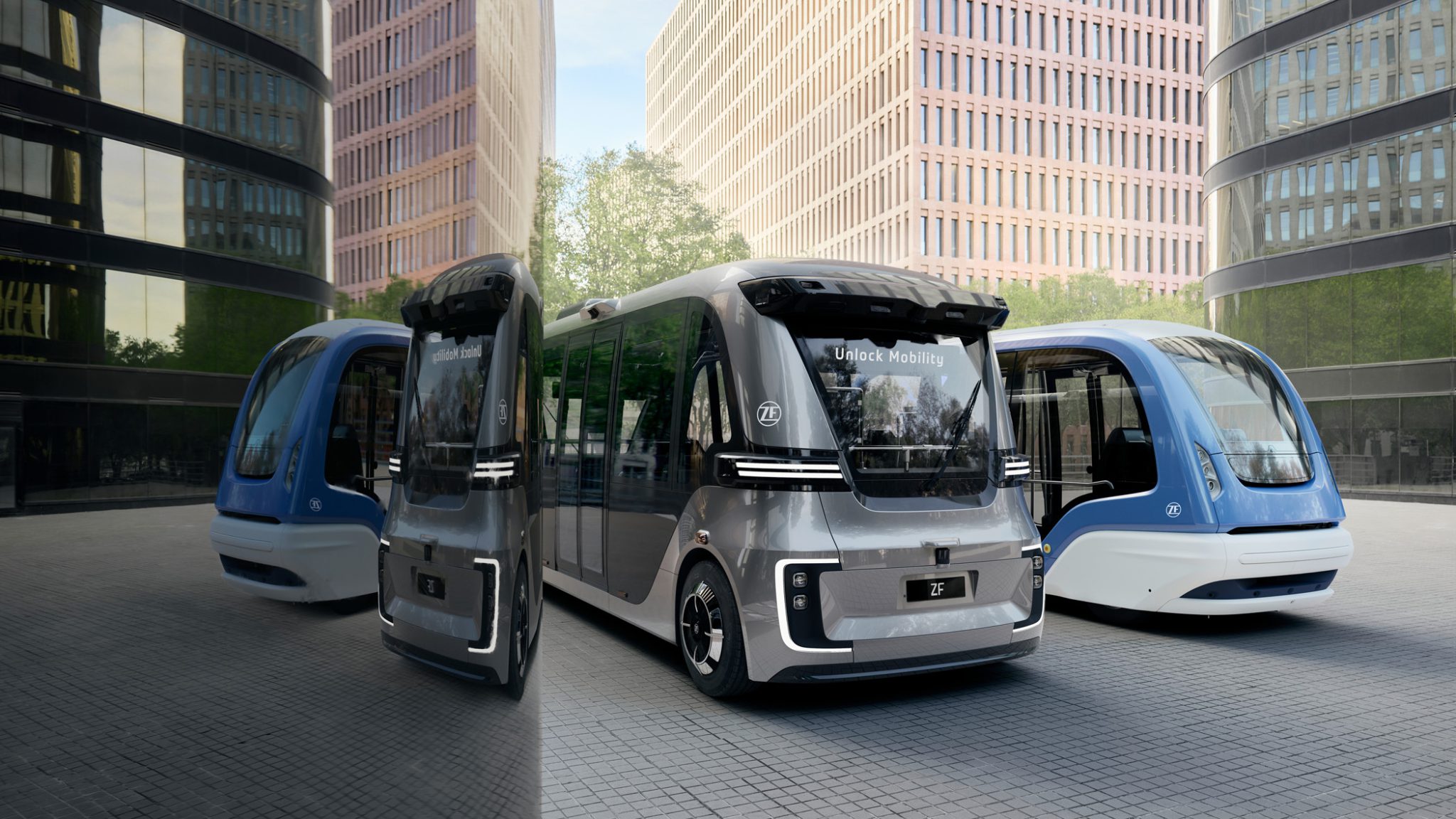 ZF launched new generation driverless shuttle in cooperation with Beep ...