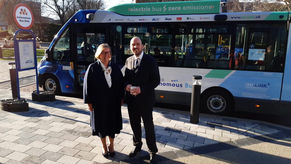 First Bus has launched UK’s first zero emission autonomous bus service