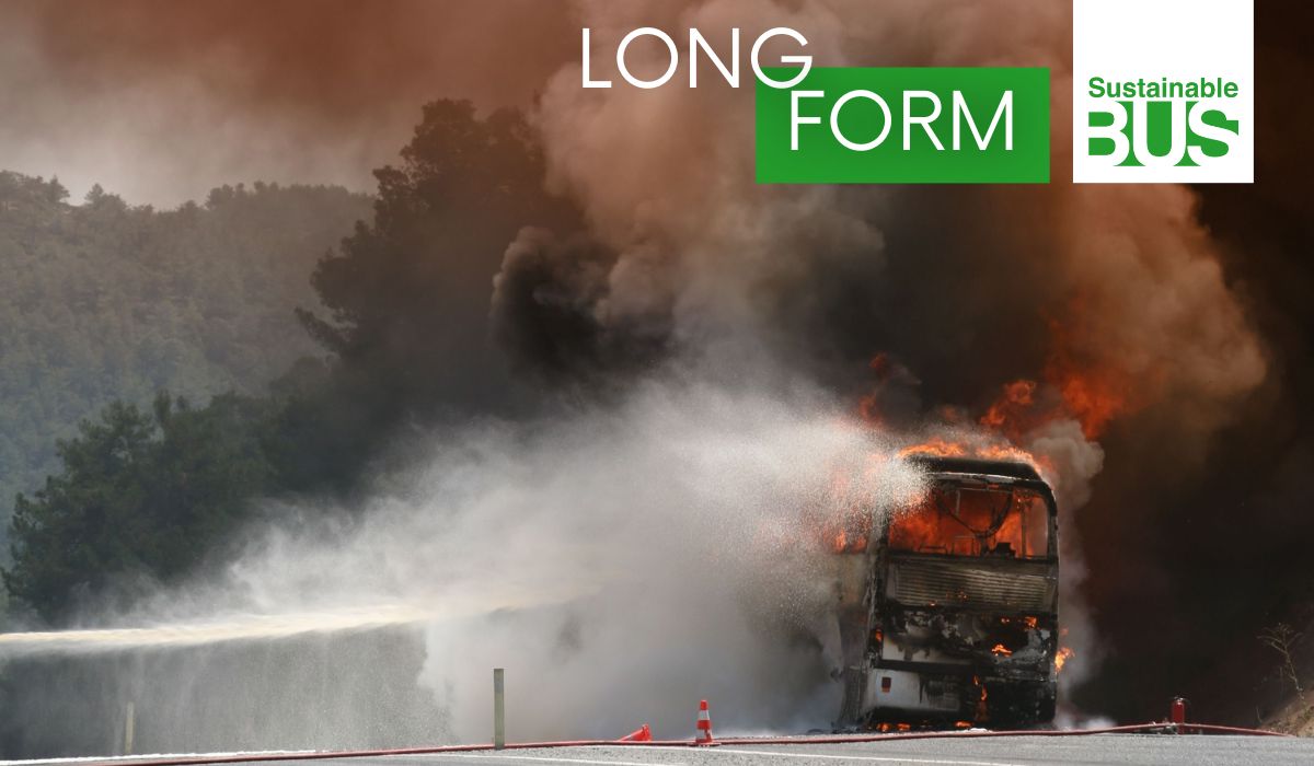 How to deal with fire risks on alternative fuel buses. «It's no bigger ...