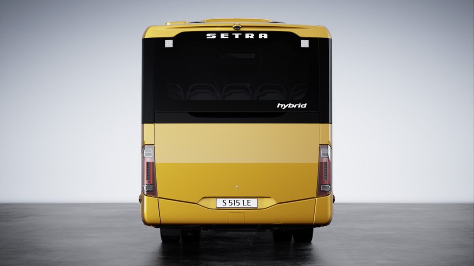 Daimler Buses launches new series Setra MultiClass 500 LE. With weight ...