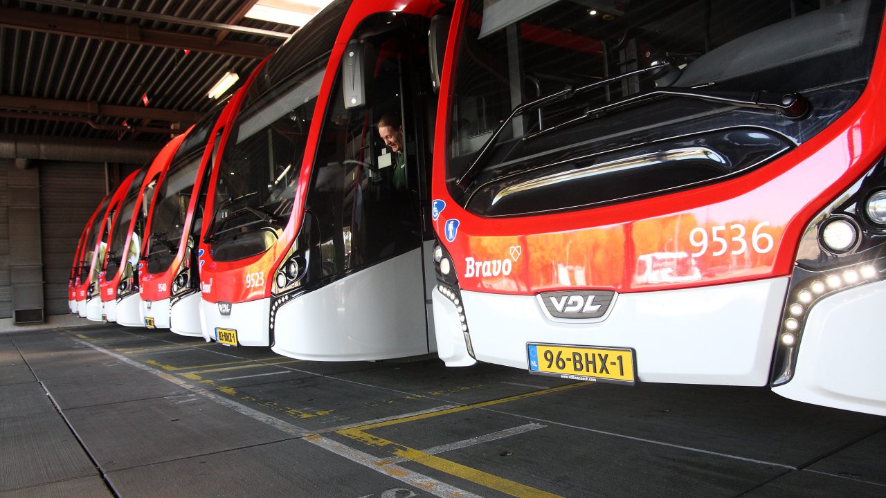 VDL has refurbished a fleet of 6-years old e-buses with new batteries in Eindhoven