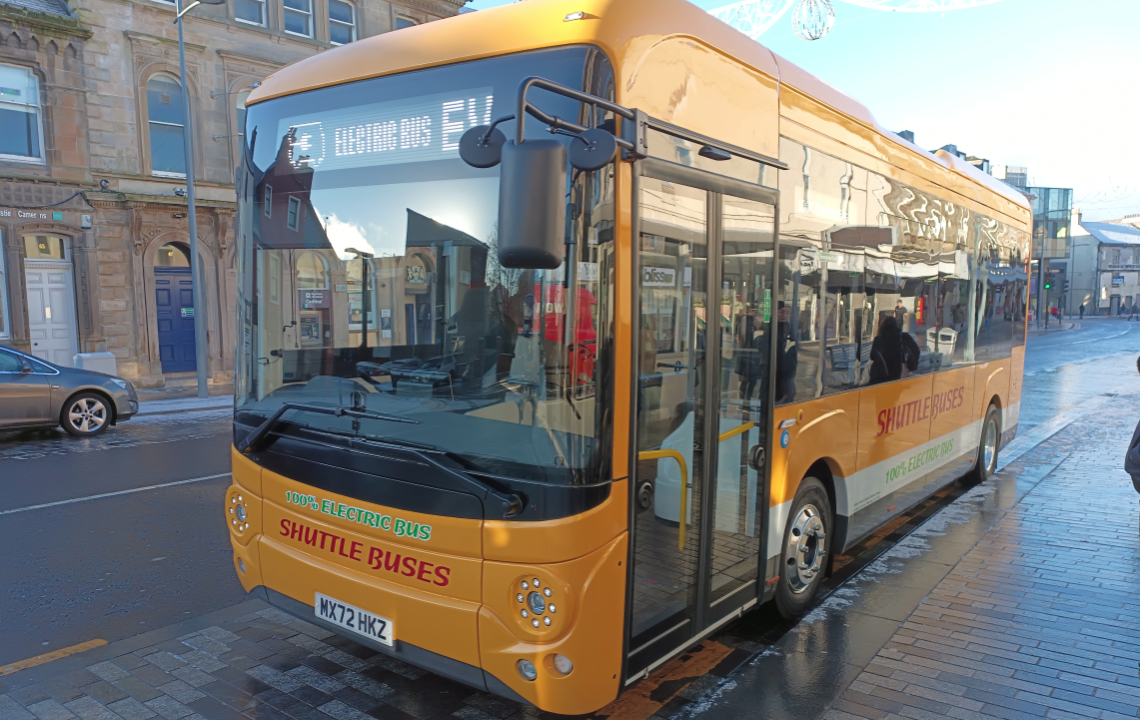 Mellor has delivered the first Sigma electric buses in Scotland