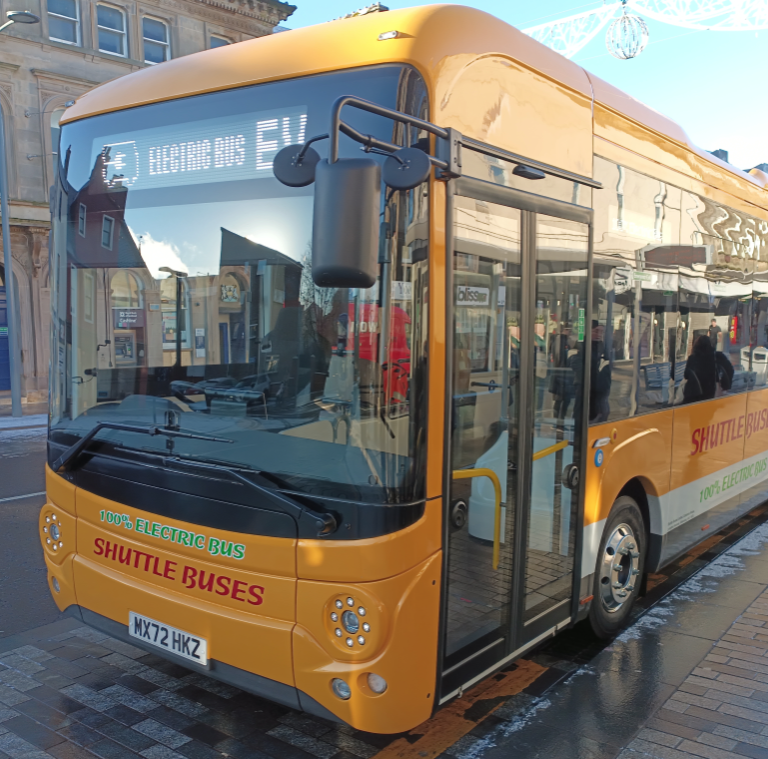 Mellor has delivered the first Sigma electric buses in Scotland