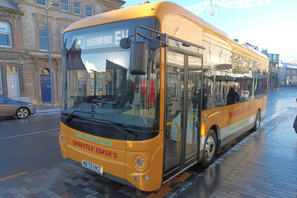 Mellor has delivered the first Sigma electric buses in Scotland