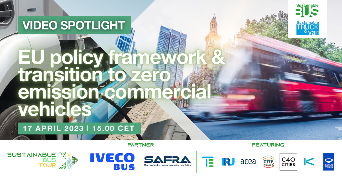 WEBINAR | EU policy framework & transition to zero emission commercial ...