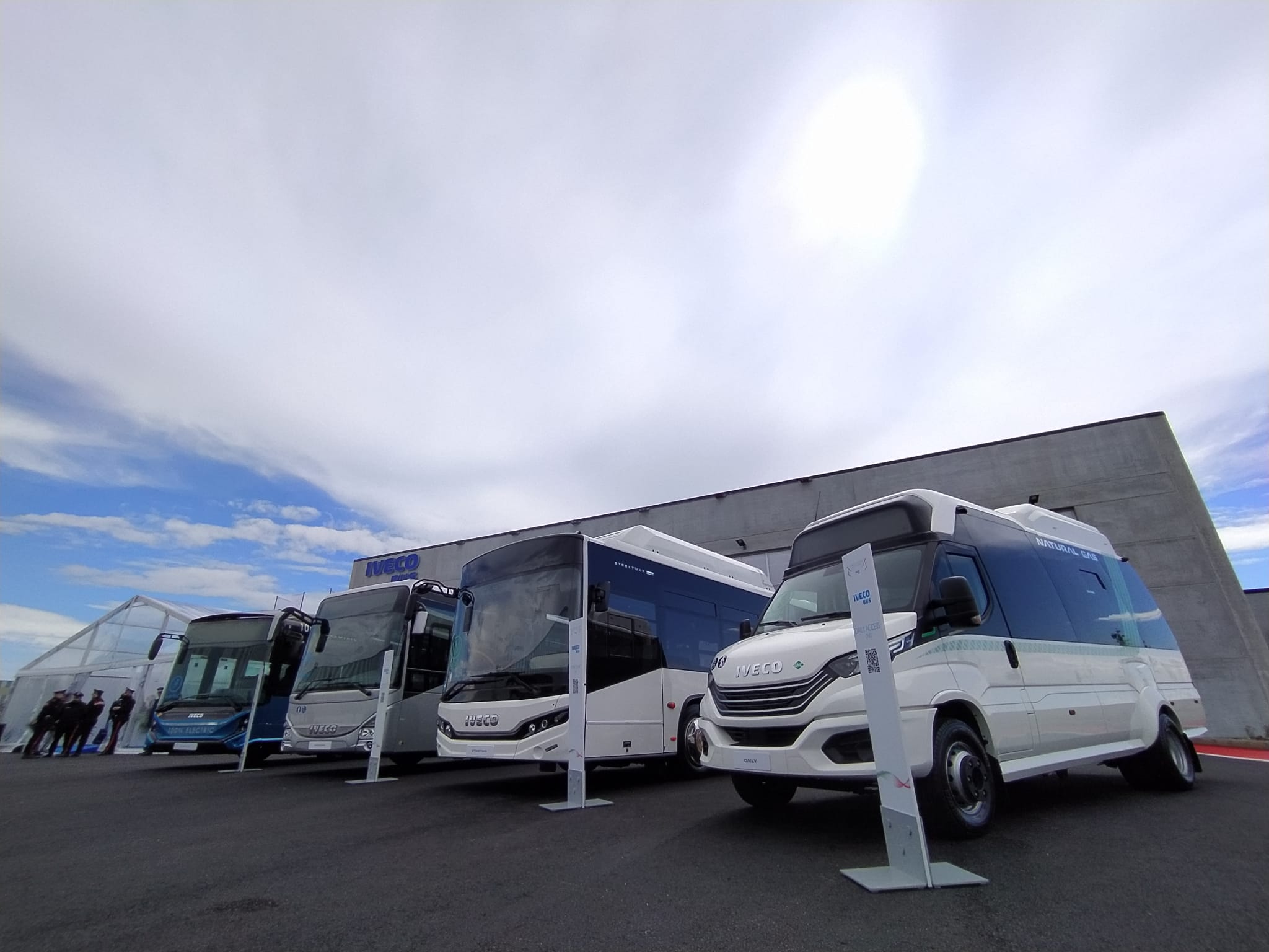 Iveco Bus has inaugurated its new assembly plant in South Italy
