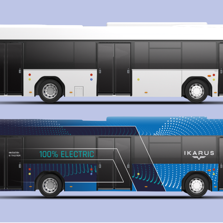 Ikarus launches new logo and brand identity - Sustainable Bus
