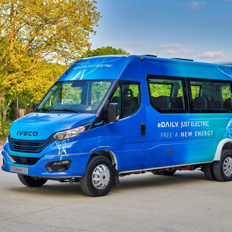 Discovering the short, lightweight and electric Iveco Bus eDaily