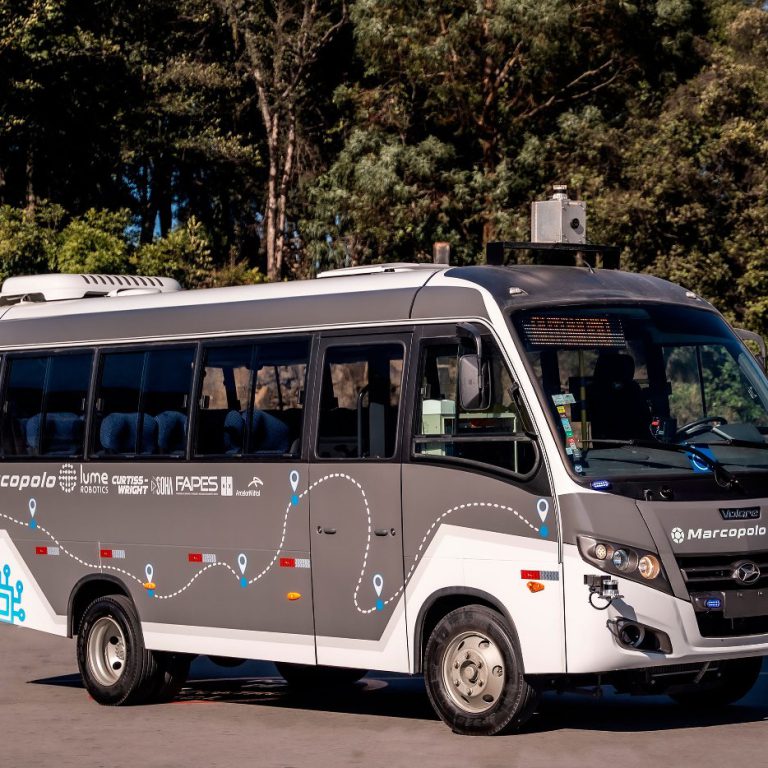 Marcopolo has developed an autonomous minibus (with Lume Robotics)