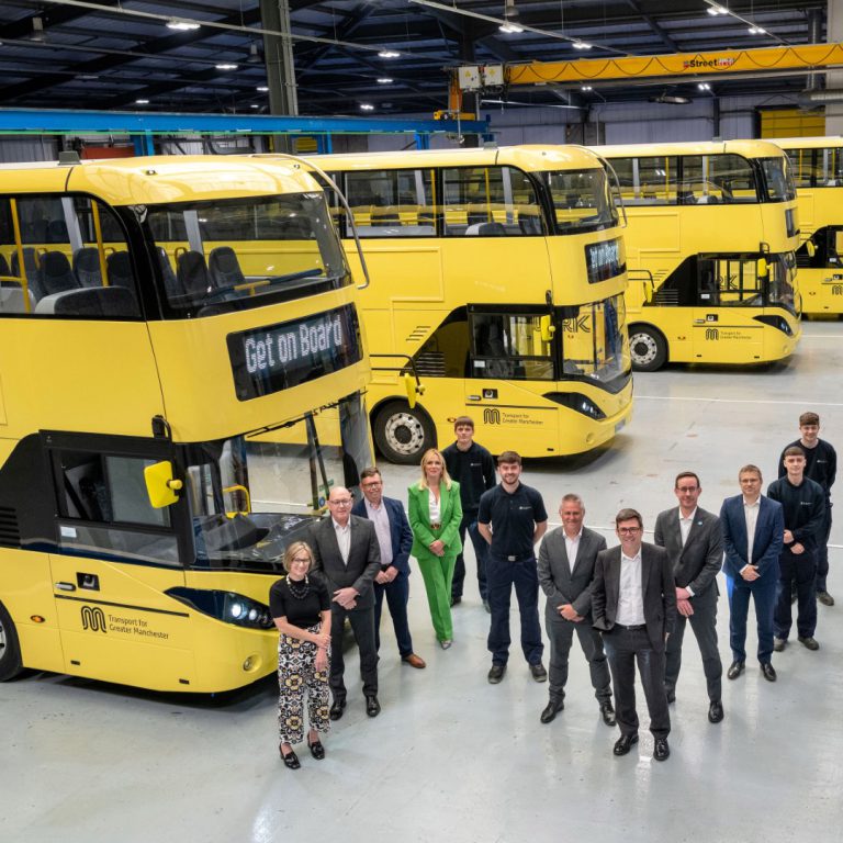 Alexander Dennis hands over first 5 electric Bee Network buses in ...