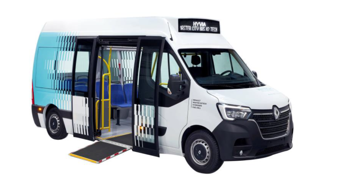 Here it comes the hydrogen-powered Renault Master minibus, thanks to ...