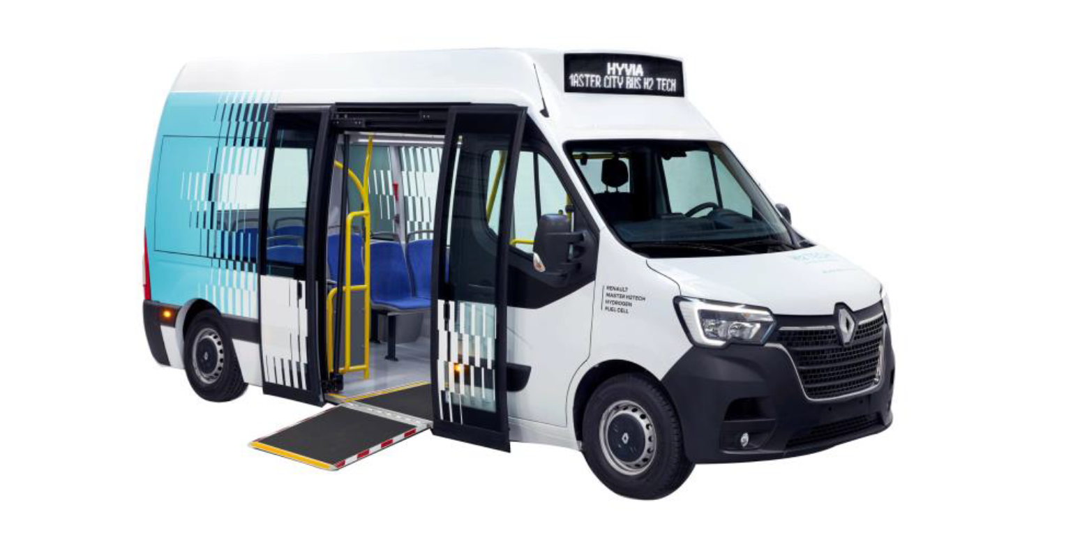 Here it comes the hydrogen-powered Renault Master minibus, thanks to ...