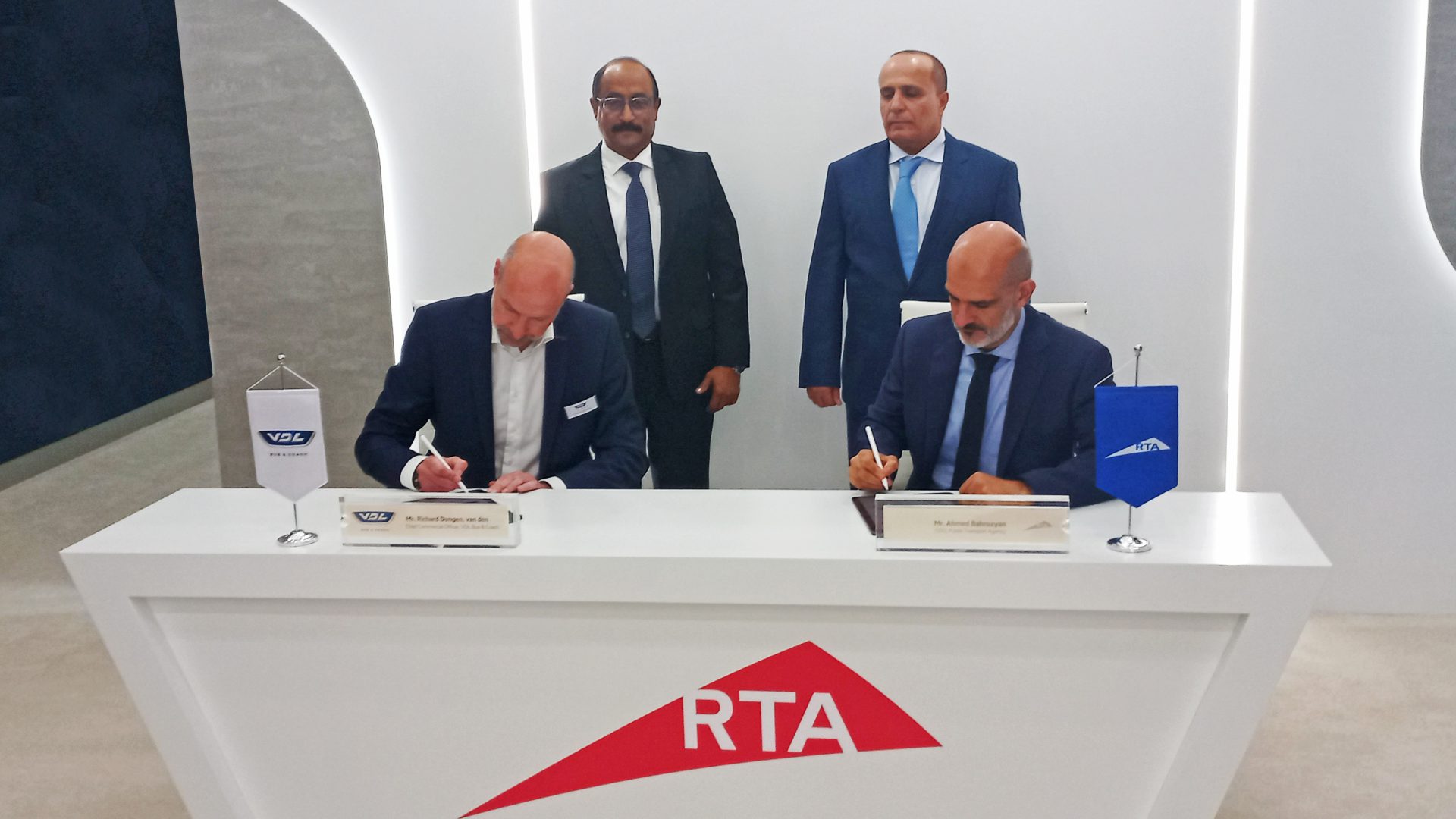 Vdl Bus&Coach forges partnership with Dubai Roads and Transport Authority.