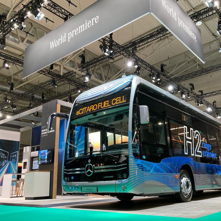 18-meter hydrogen buses for Bolzano: 9-units lot awarded to Mercedes