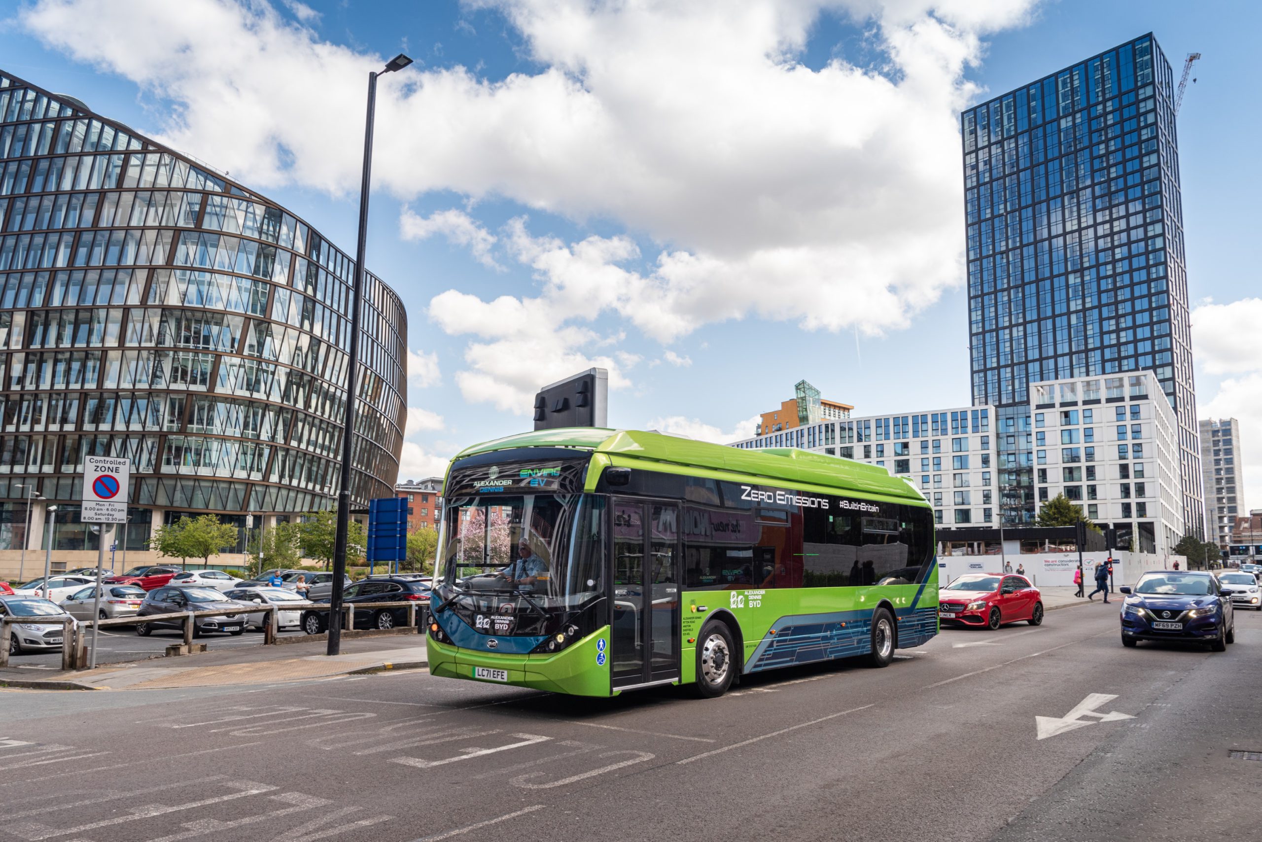UK, Sheffield's first zero emission buses are provided by Alexander ...