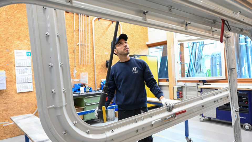 Deutsche Bahn's ICE 3 train fleet travels with renovated Hübner gangways