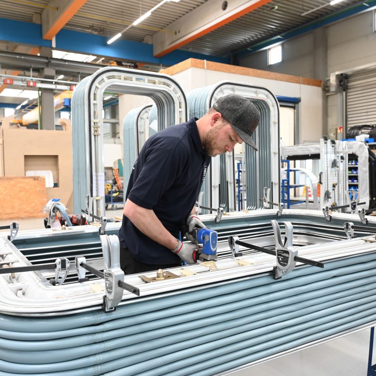 Deutsche Bahn's ICE 3 train fleet travels with renovated Hübner gangways