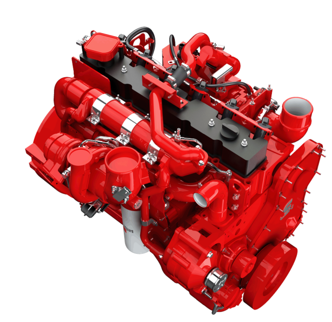 Cummins, here's the first natural gas engine (produced at the ...