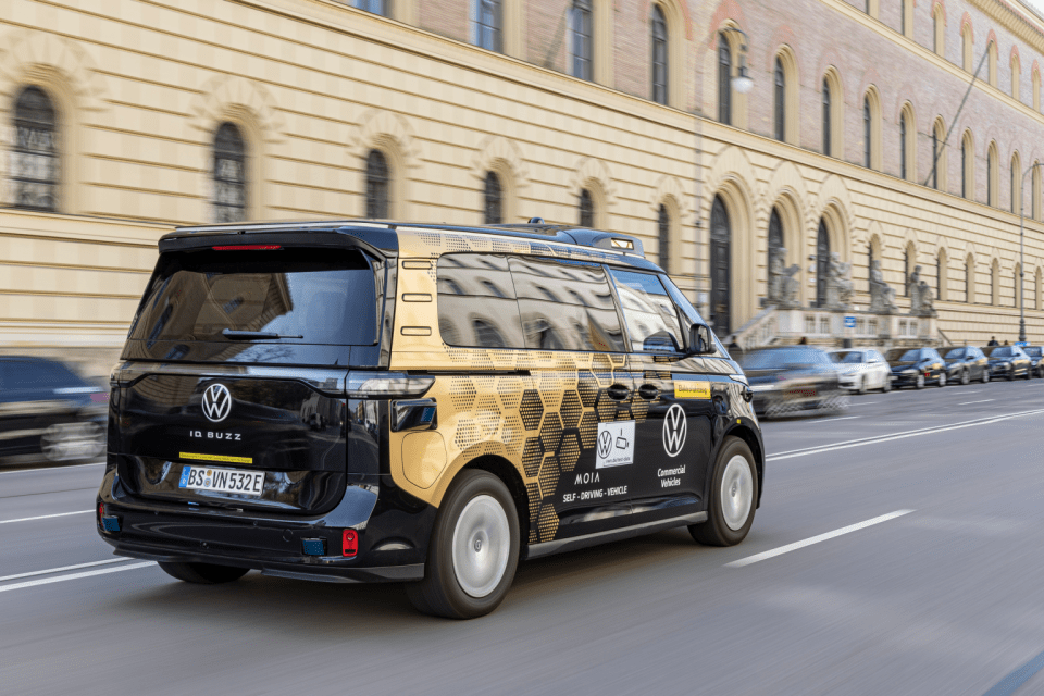 Volkswagen to test the autonomous ID.Buzz shuttle in Munich