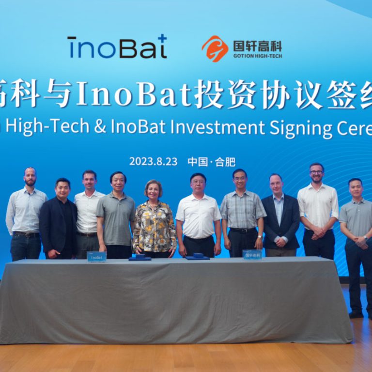 China's Gotion High Tech acquires 25 percent of battery specialist Inobat