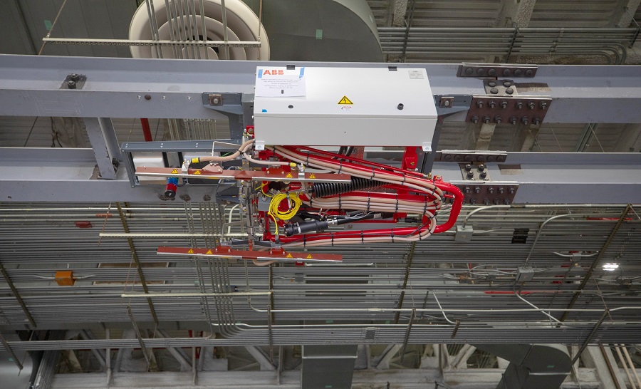 New York State, bus electrification poject progress with 53 pantographs