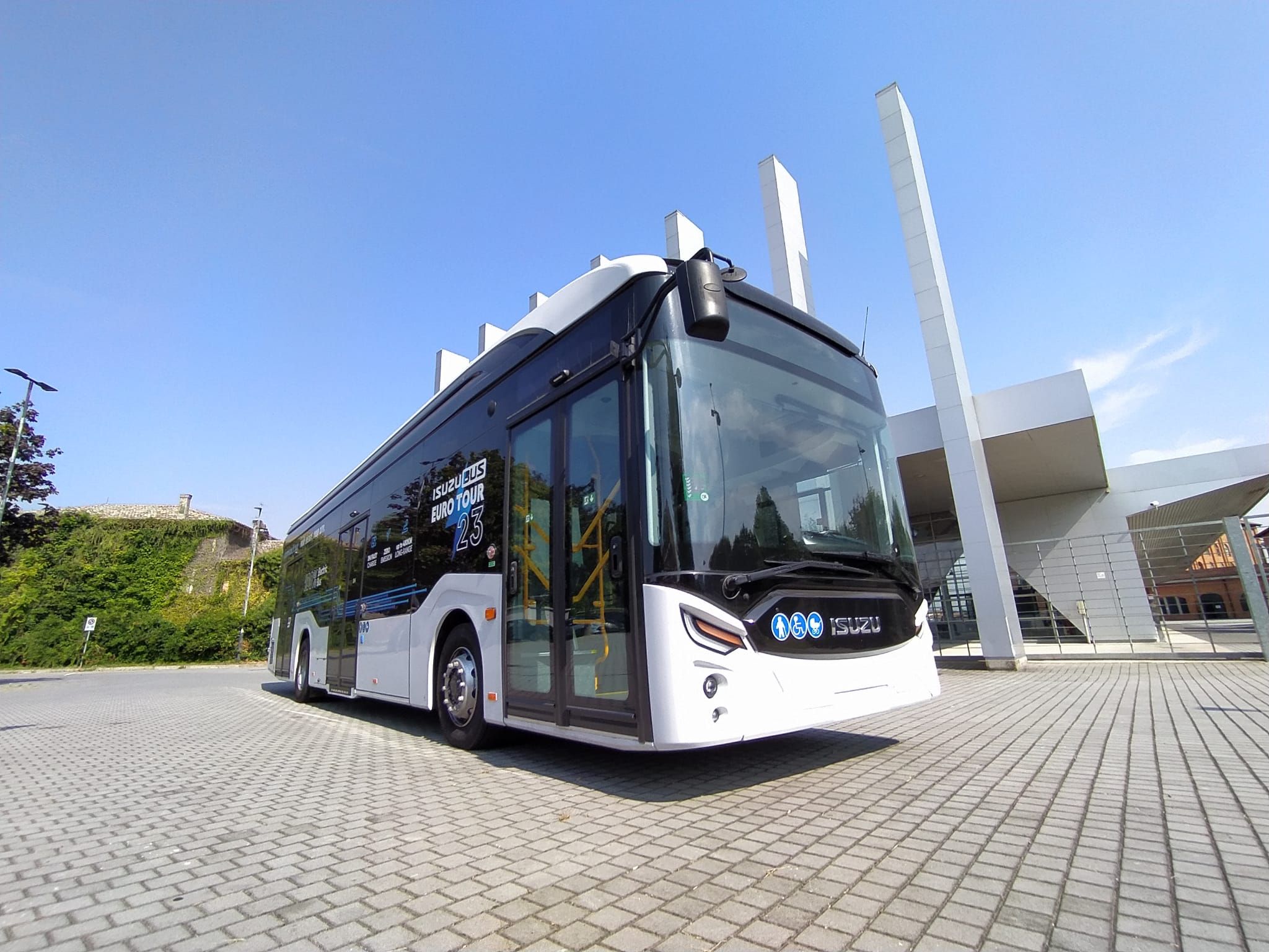 Isuzu Bus New Isuzu Executive Bus 2023 Yellow In Industrial Area