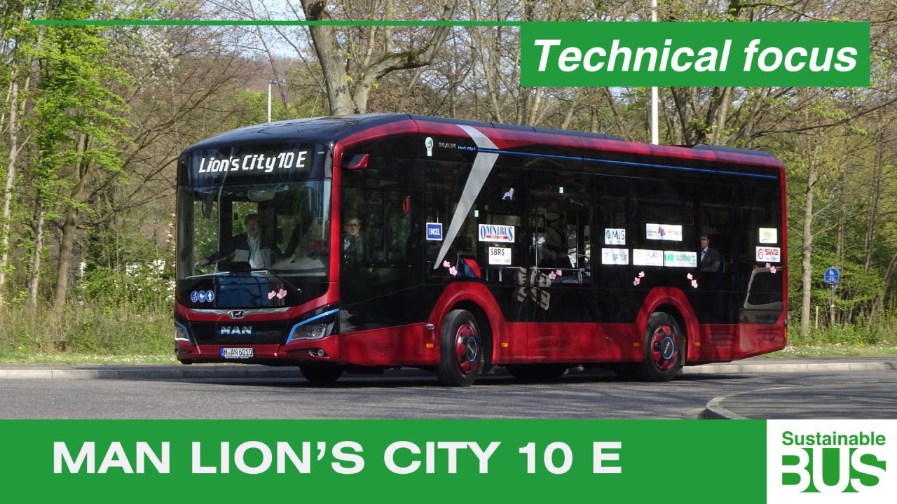 Spotlight on MAN Lion's City 10 E, the 10.5m e-bus that completes the ...