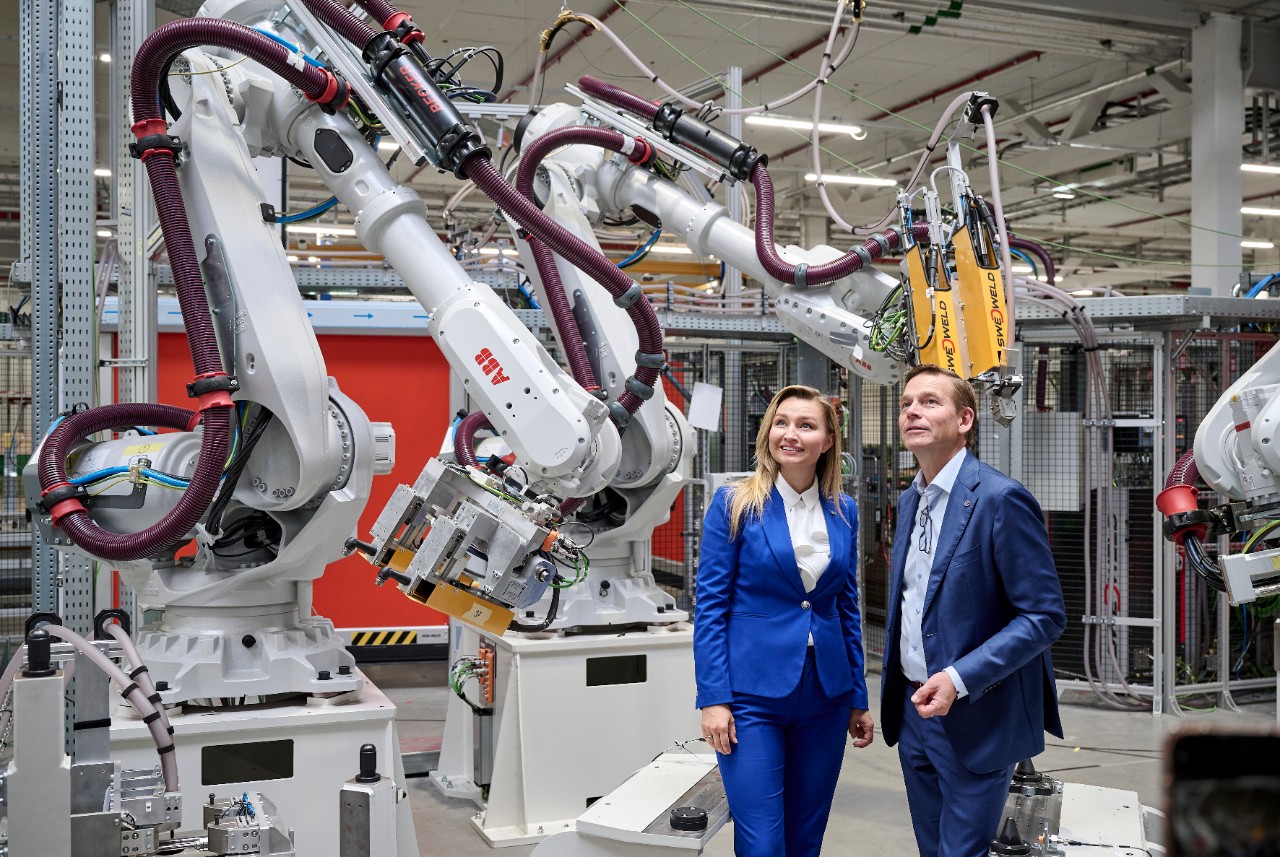 Scania has inaugurated its battery assembly plant in Södertälje