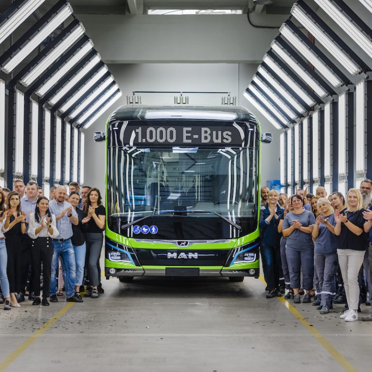 MAN has produced 1,000 electric buses so far