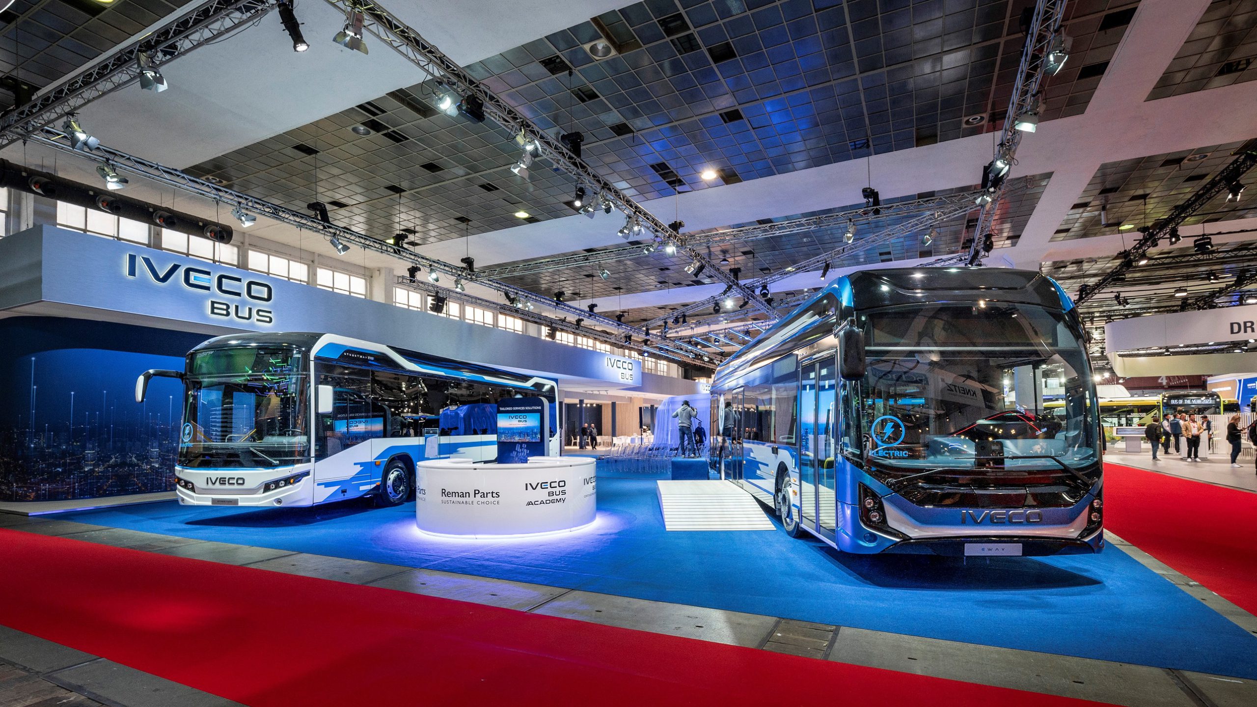 Iveco Bus e-buses on stage at Busworld are all equipped with new ADAS ...