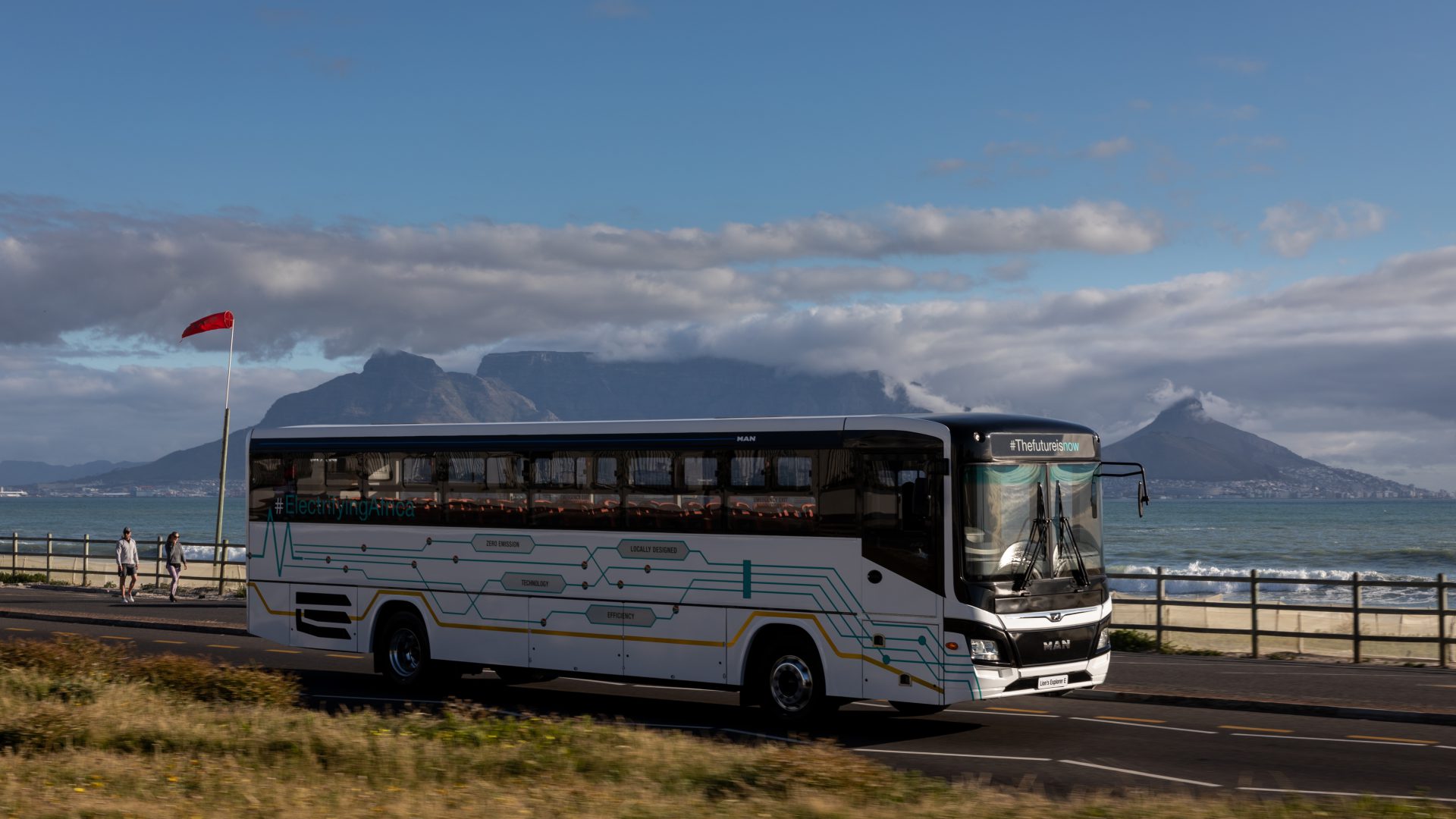 The first MAN e-bus delivered outside Europe goes in South Africa