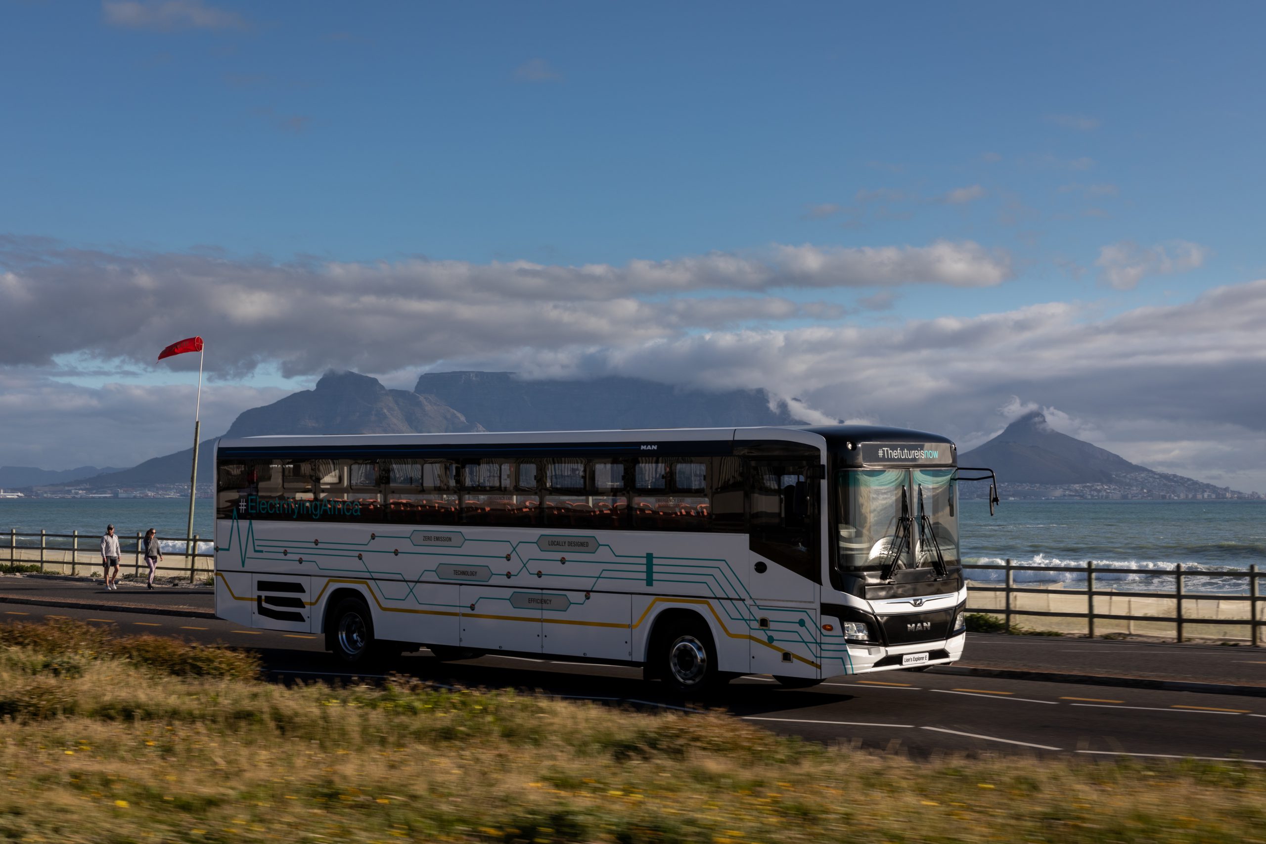 The first MAN e-bus delivered outside Europe goes in South Africa