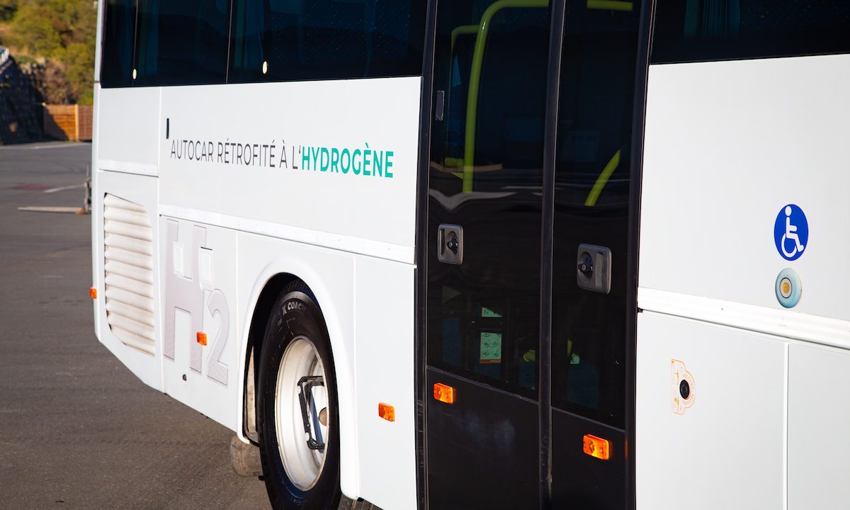 A fleet of H2 coaches retrofitted by Toyota will operate during 2024 ...