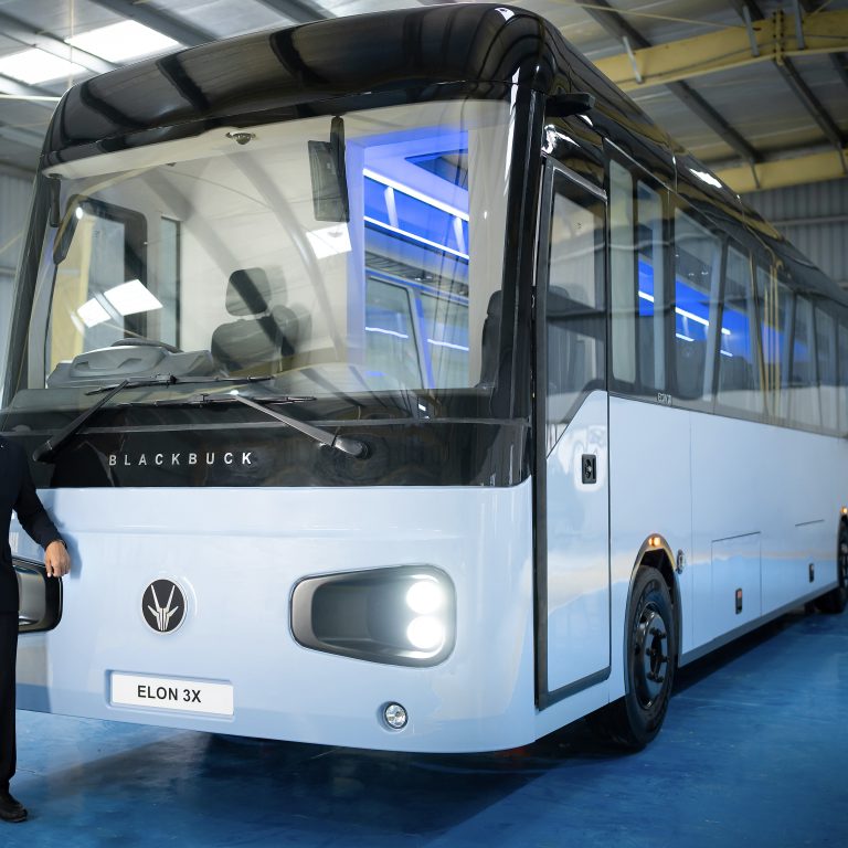 Blackbuck EV launches 13-meter e-bus for intercity transportation in ...